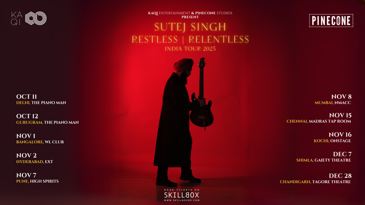 [News] The Progressive Rock voice of India Sutej Singh unveils the ...