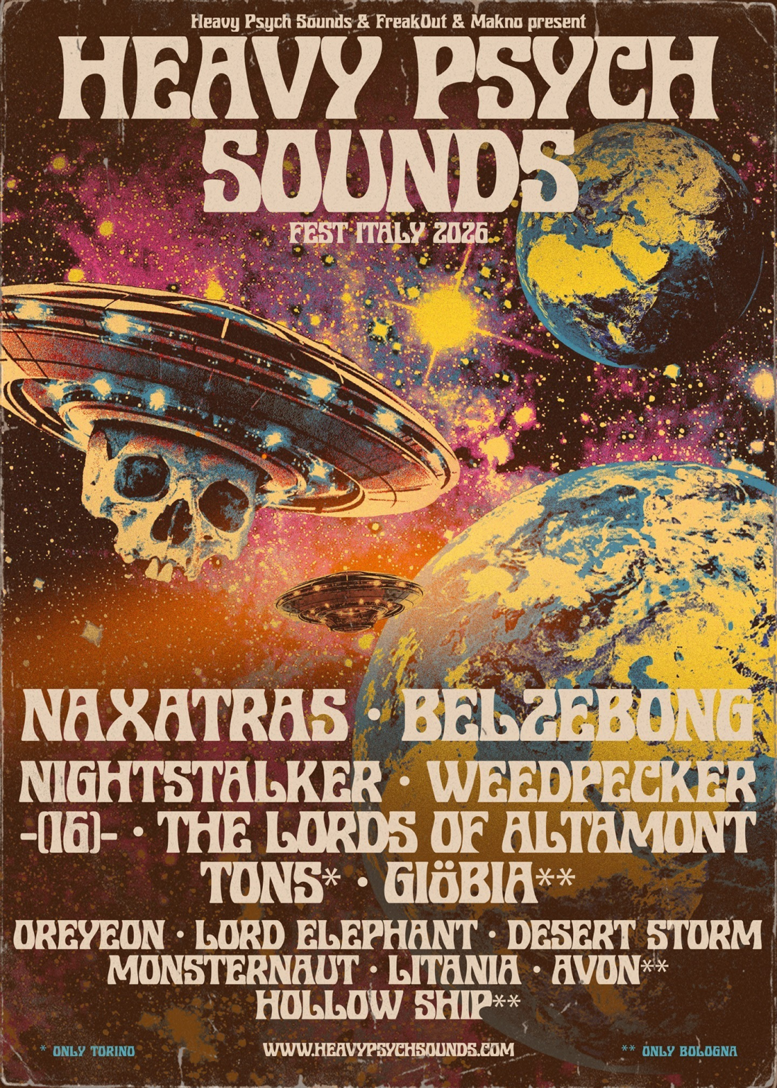 [News] Heavy Psych Sounds Fest Italy reveals final lineup for May 2026 ...