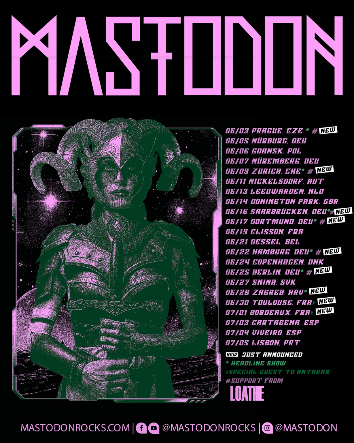 [News] Mastodon unveil official live video for "Blood and Thunder ...